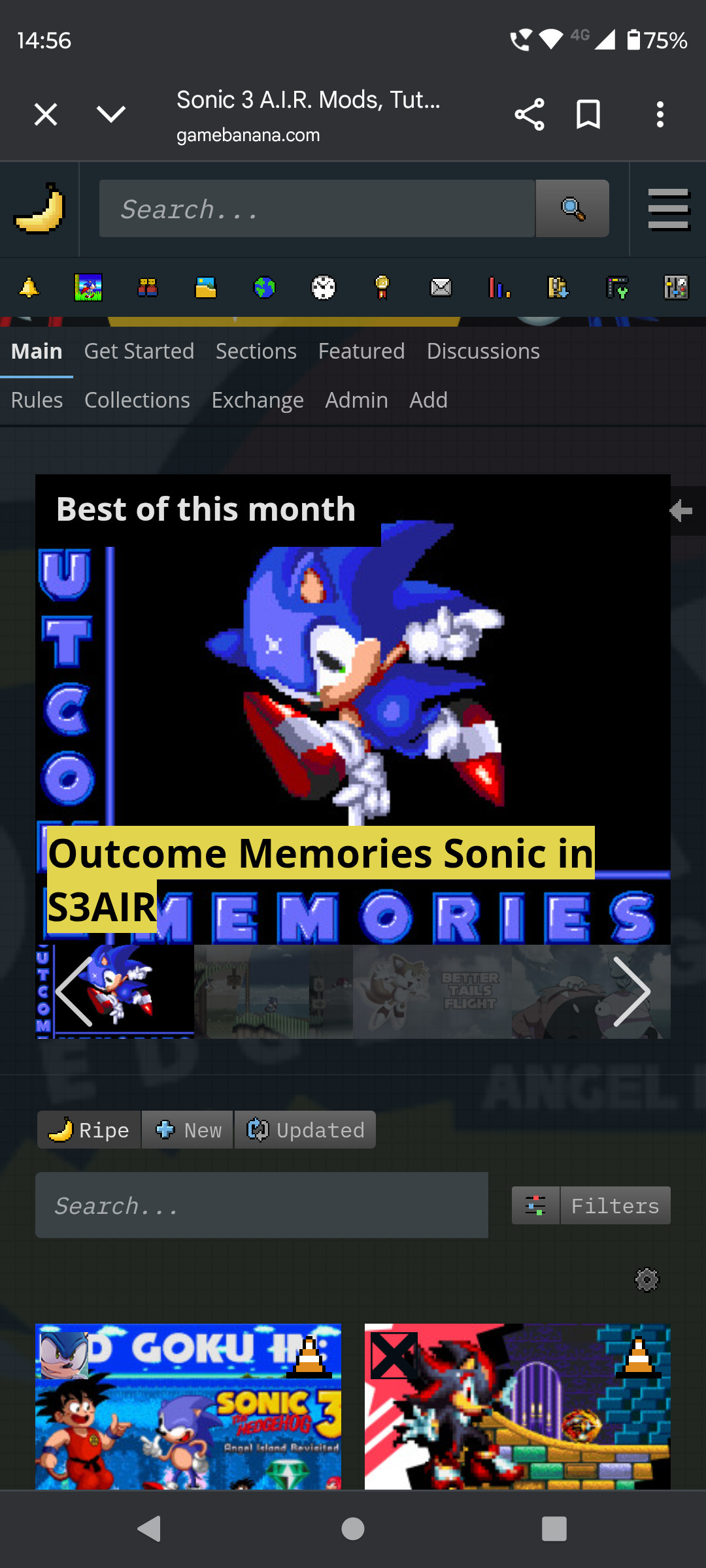 Outcome Memories Cast in S3AIR Work In Progress for Sonic 3 A.I.R. | S3AIR Works In Progress