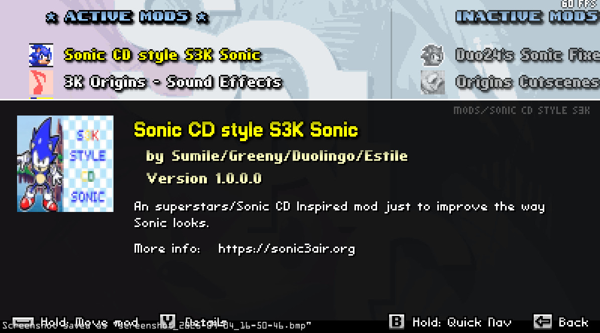 CD Sonic ("S3K-Style") Work In Progress for Sonic 3 A.I.R. | S3AIR ...