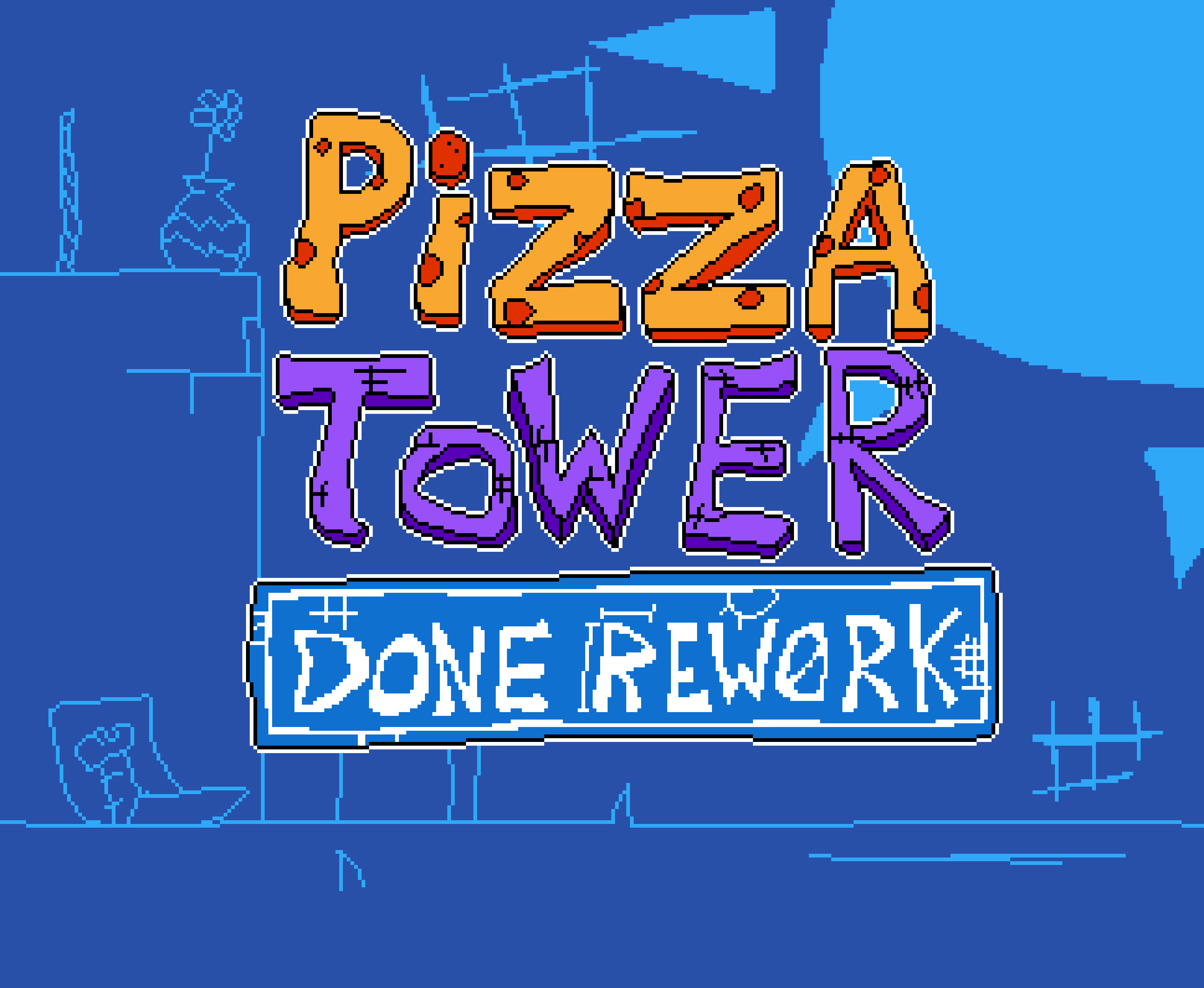 PT: Done Rework Work In Progress for Pizza Tower | PT Works In Progress