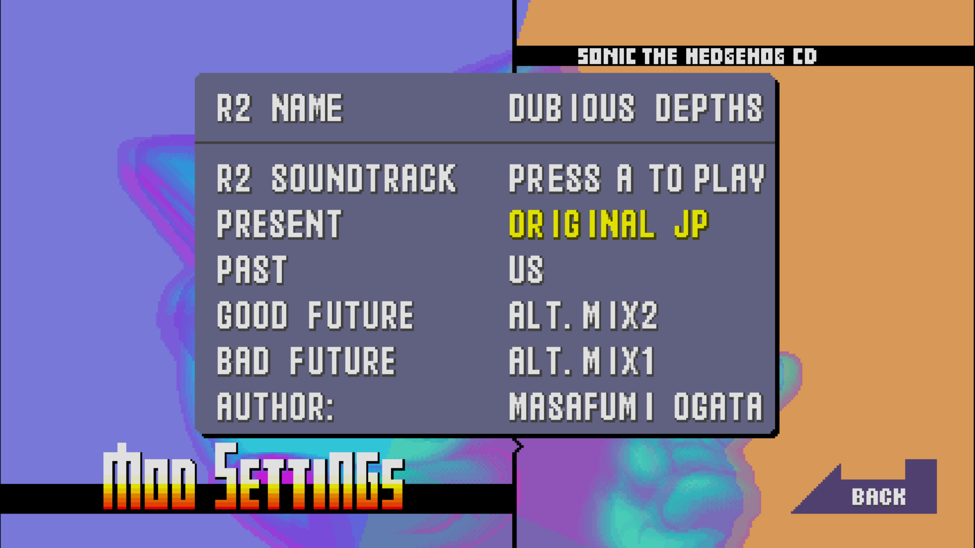 Sonic CD's scrapped rounds Work In Progress for Sonic CD (2011) | SCD ...