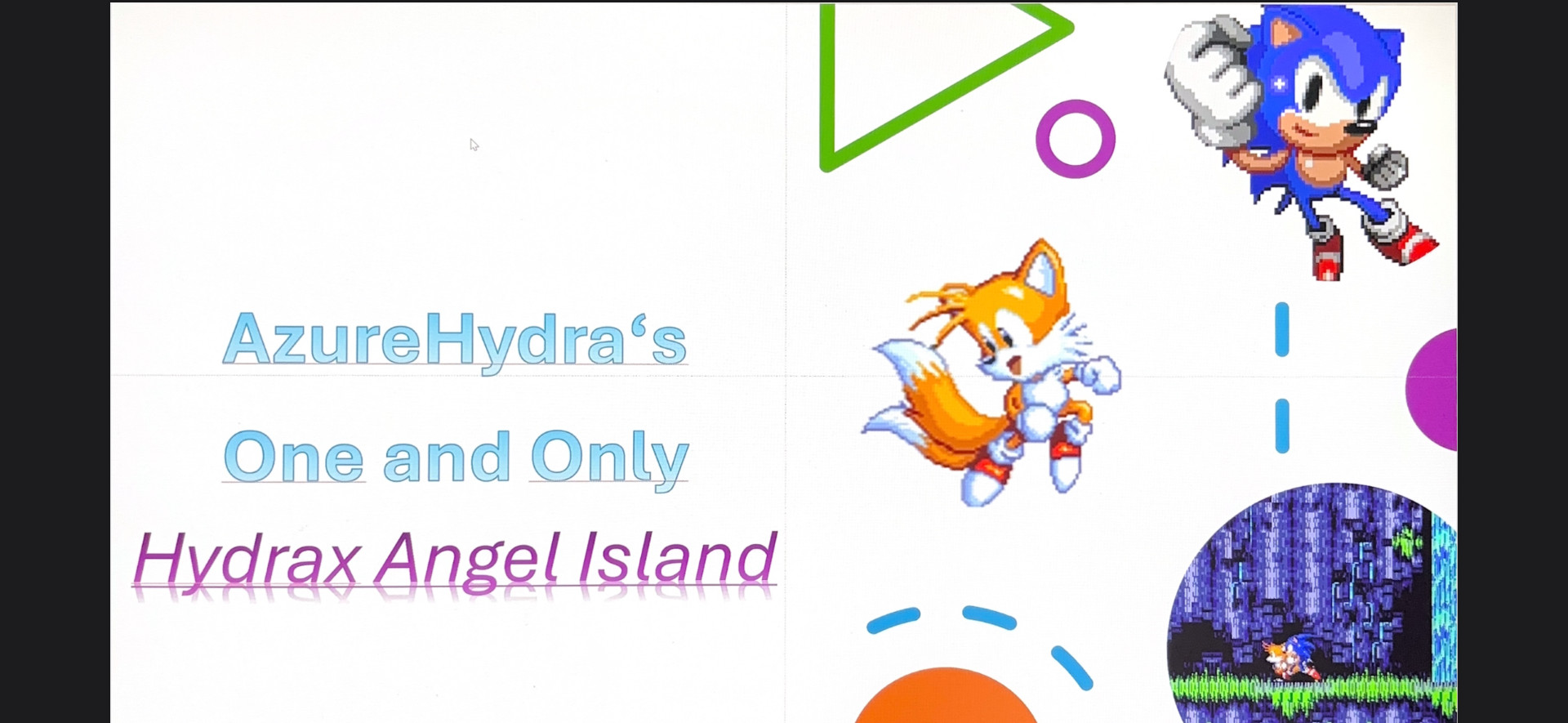 Hydrax AIZ (FINAL RELEASE!!!) Work In Progress for Sonic 3 A.I.R ...