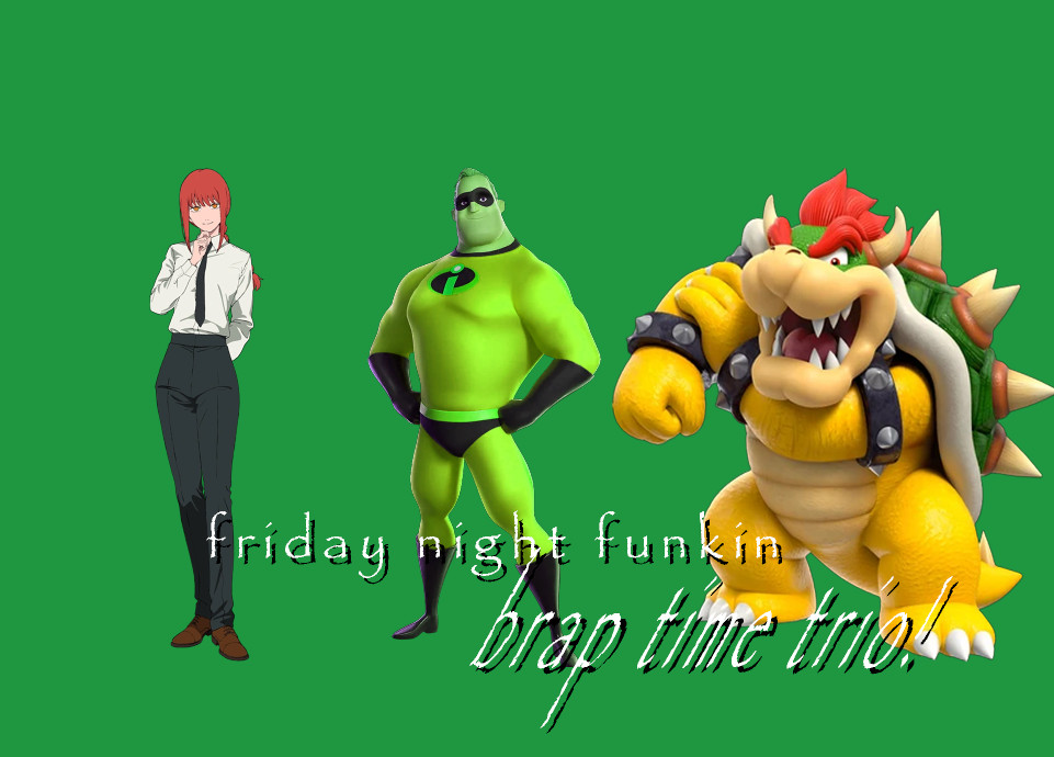 friday night funkin': brap time trio! Work In Progress for Friday Night ...
