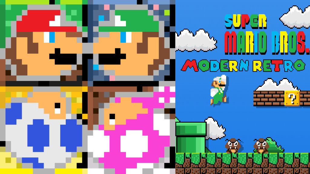 Modern Retro Work In Progress for Super Mario Bros. Remastered ...