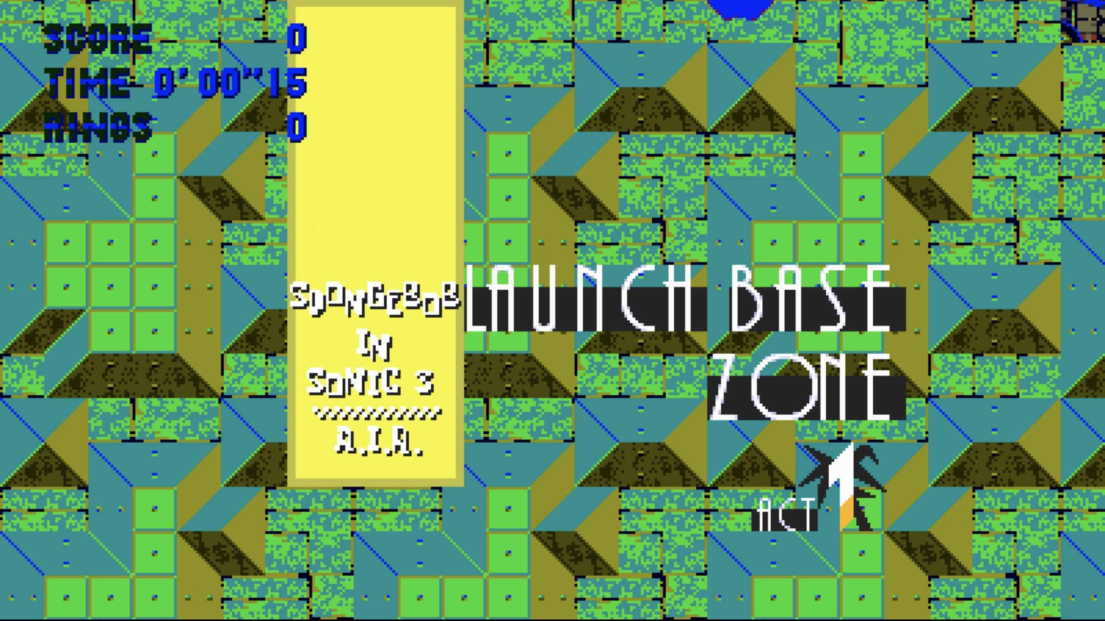 Extra Slot SpongeBob SquarePants Work In Progress for Sonic 3 A.I.R ...