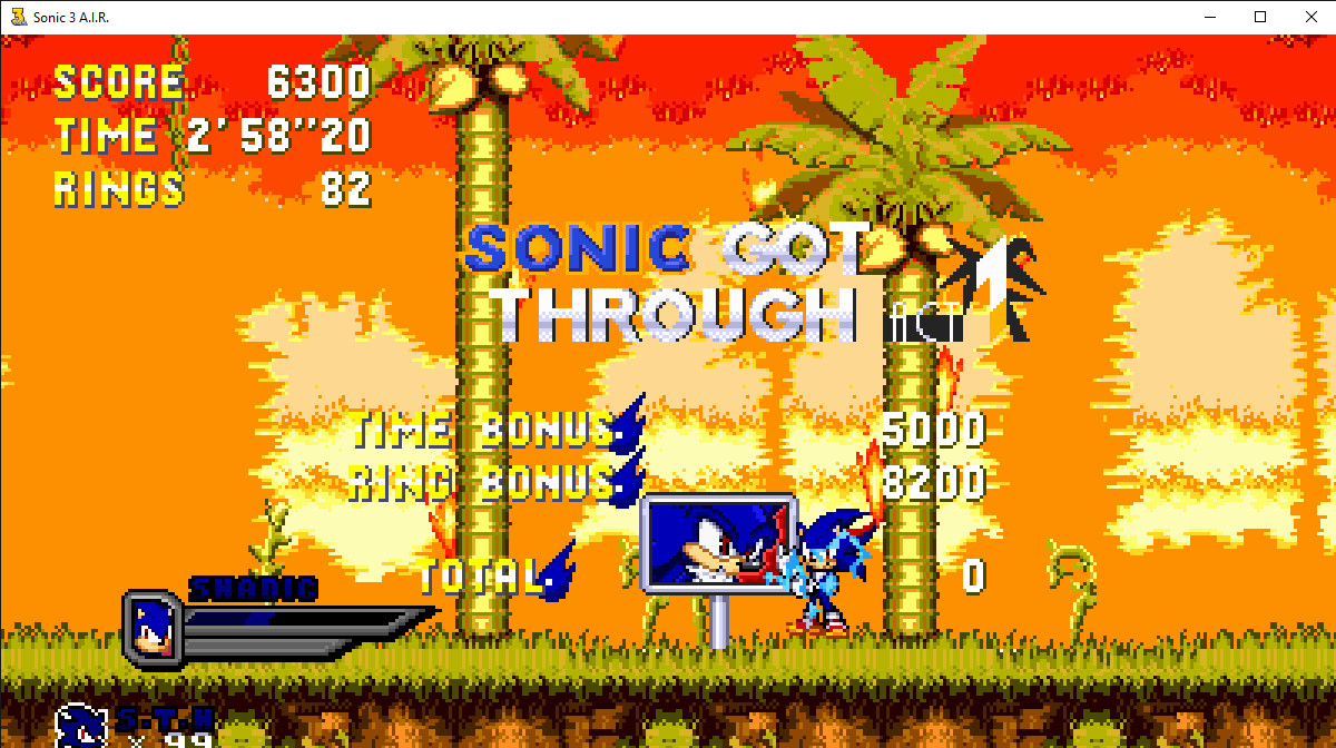 Advance Shadic in Sonic 3 A.I.R-With 3d 2d moveset Work In Progress for ...