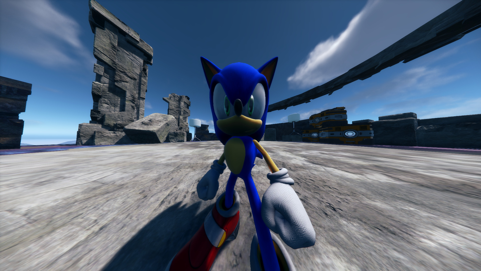 Shadow Generations level pack Work In Progress for Sonic Frontiers ...