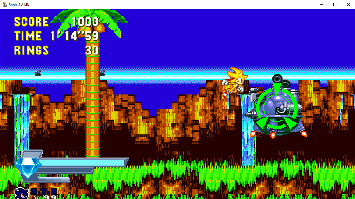 Advance Shadic in Sonic 3 A.I.R-With 3d 2d moveset Work In Progress for ...