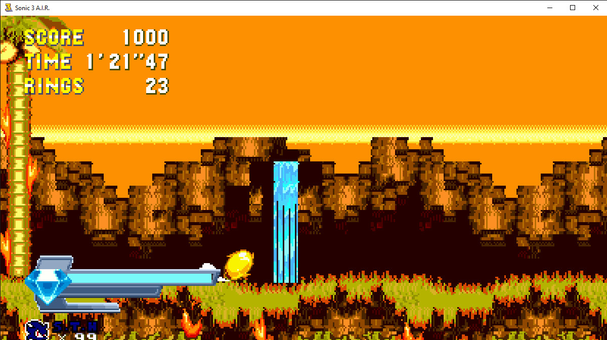 Advance Shadic in Sonic 3 A.I.R-With 3d 2d moveset Work In Progress for ...
