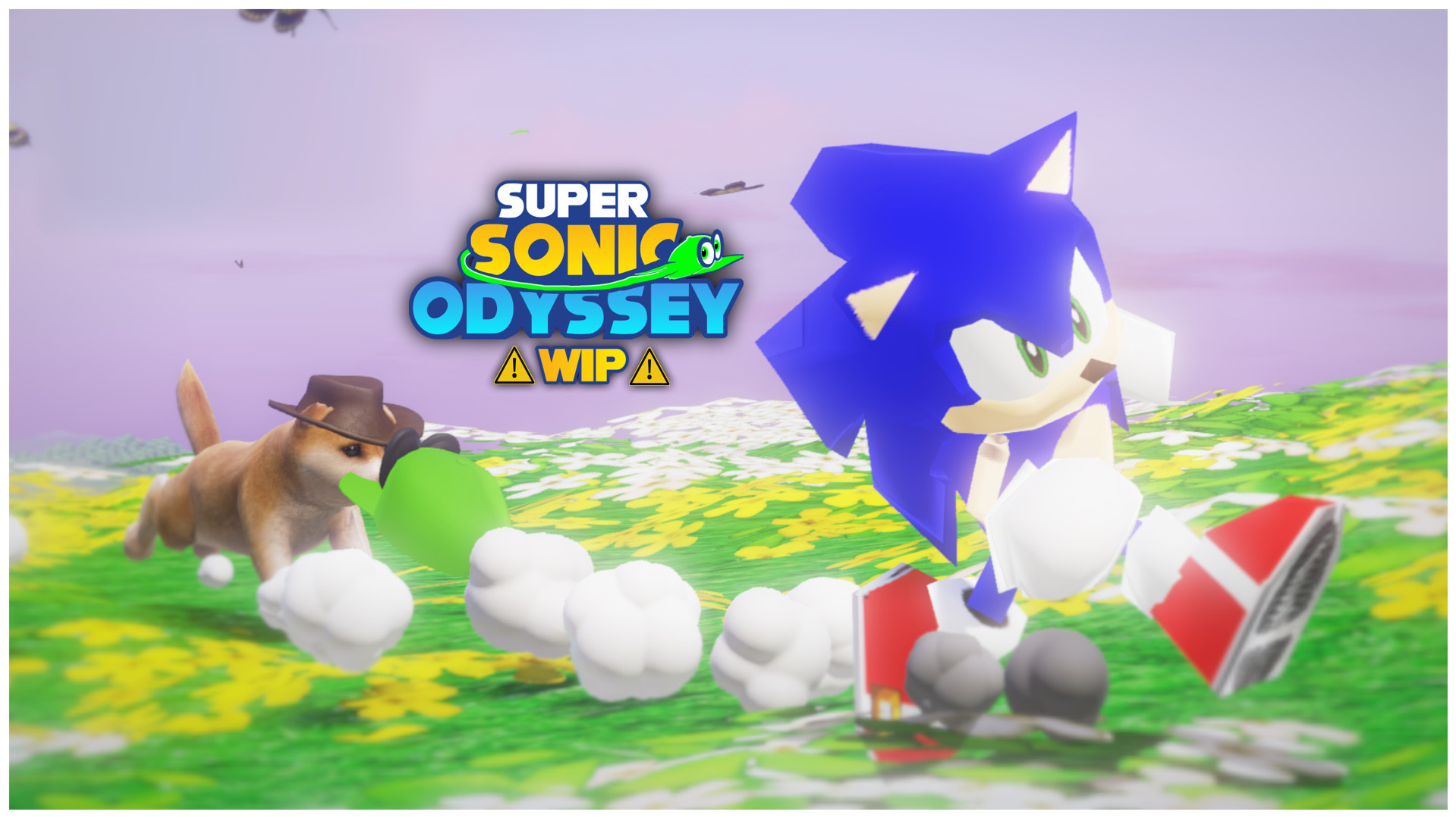 Super Sonic Odyssey Work In Progress for Super Mario Odyssey | SMO Works In Progress