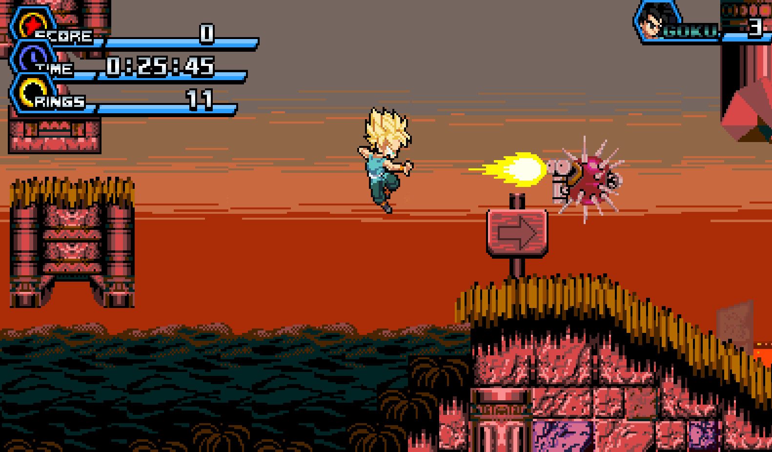 Extra Slot Goku with new skills Work In Progress for Sonic 3 A.I.R ...