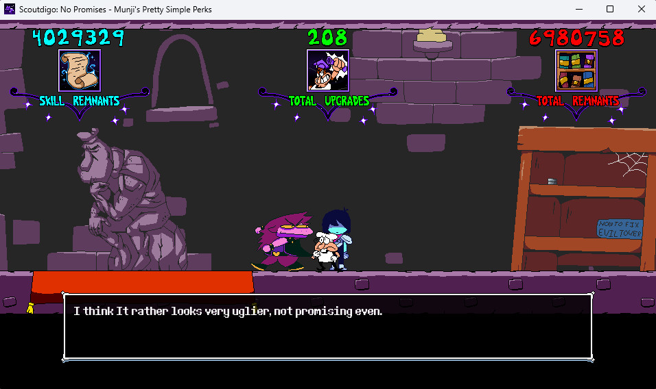 NP: Munji's Pretty Simple Perks (Reupload) Work In Progress for Pizza ...