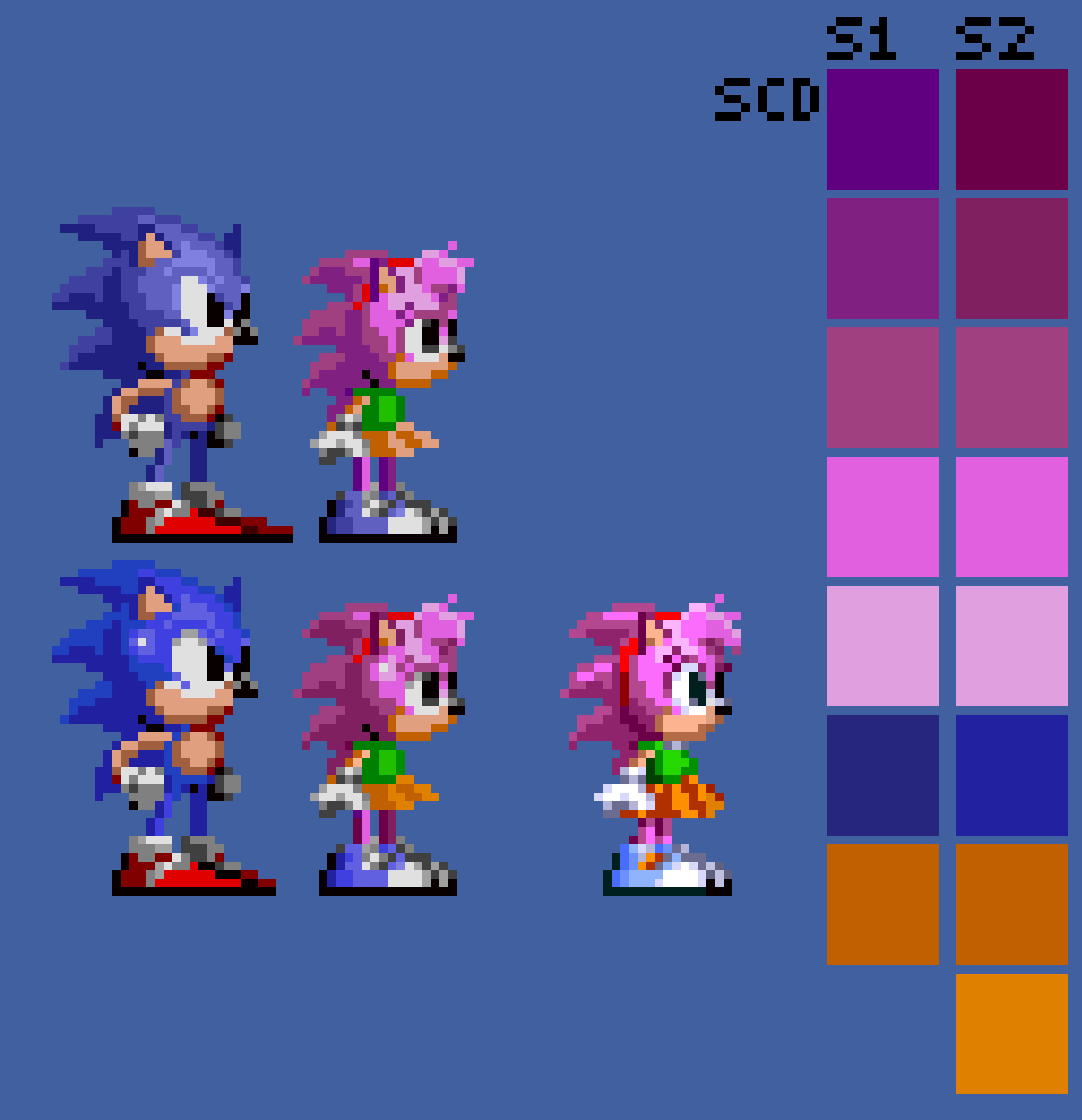 Accurate Amy (CD update) Work In Progress for Sonic Origins | SO Works ...