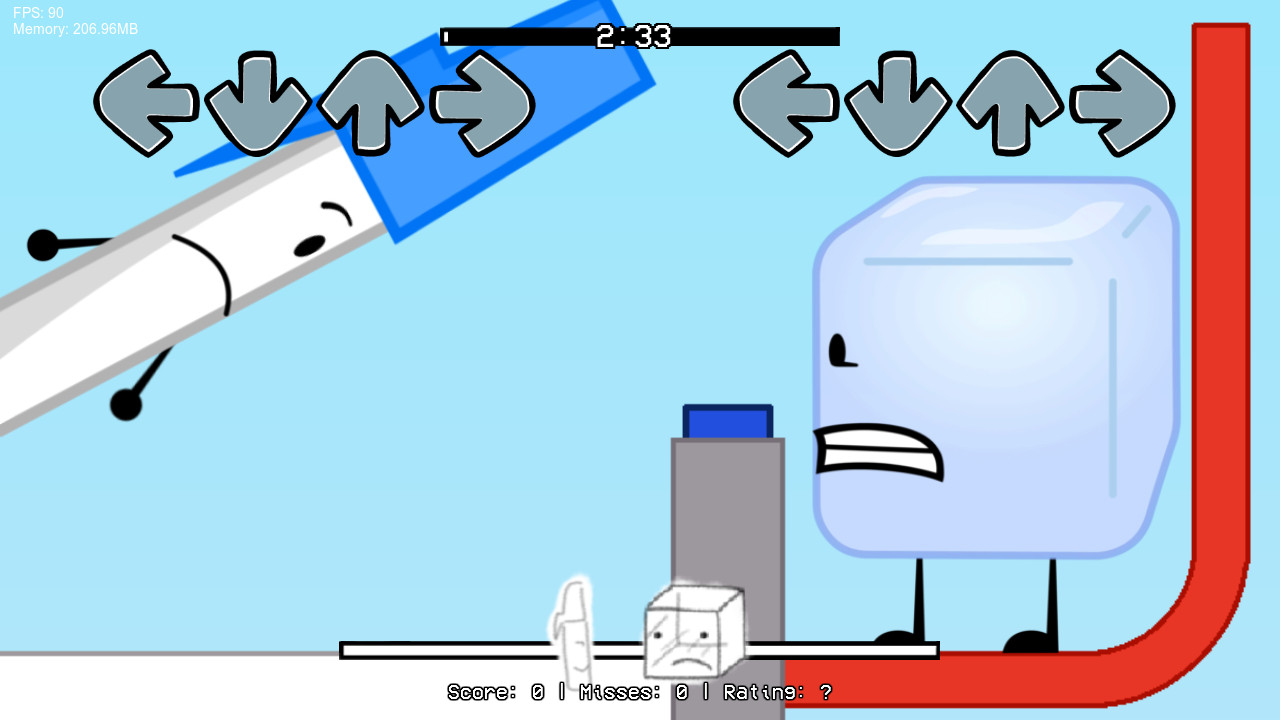 Ice Cube's Elimination [BFDI 21] Work In Progress for Friday Night ...