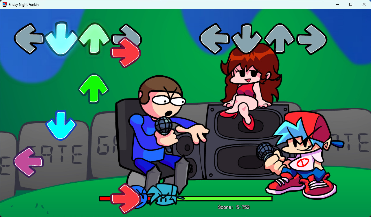 Vs. Dave and Bambi (V-Slice Port) Work In Progress for Friday Night ...