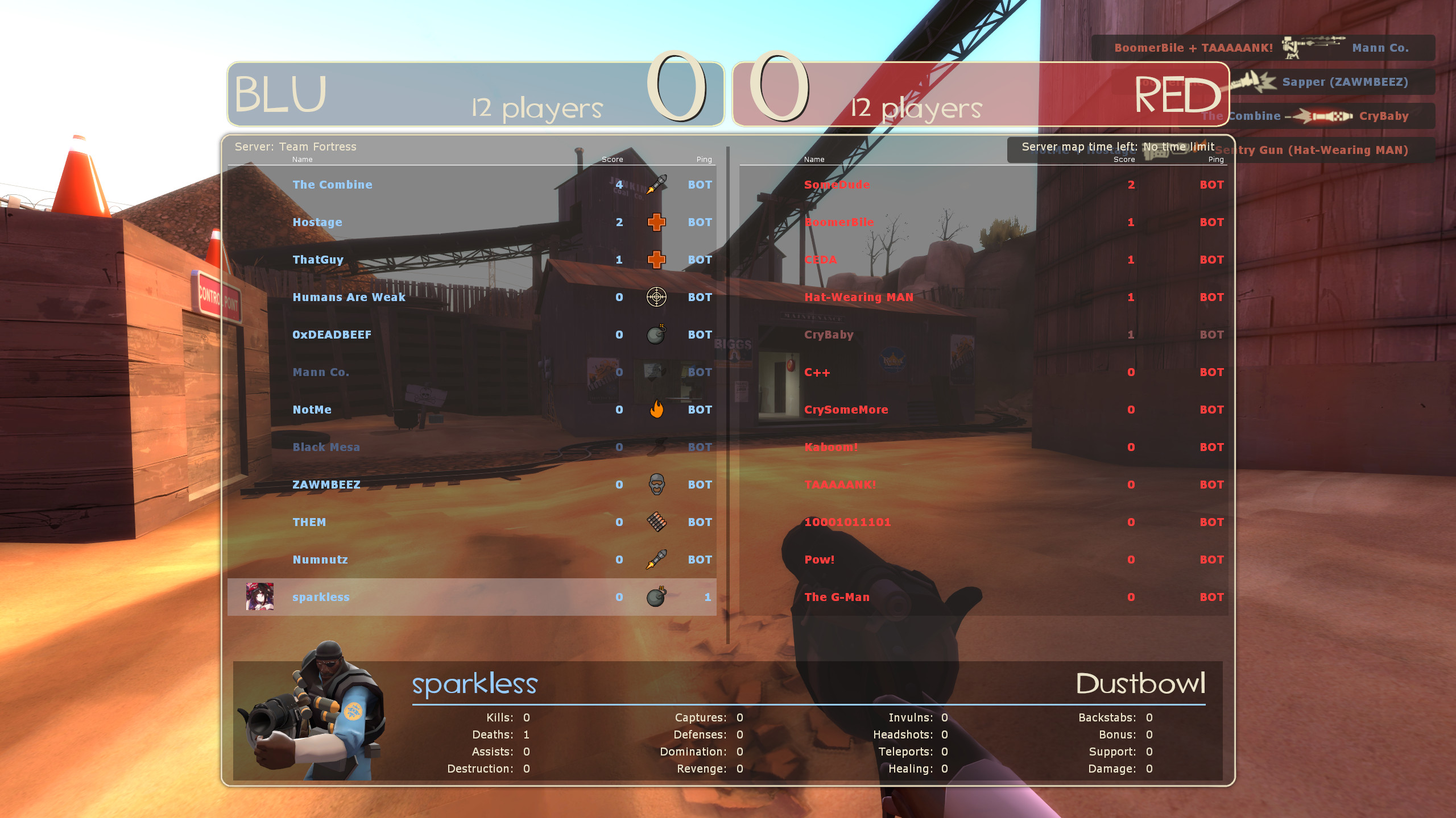 2010-2011 HUD Work In Progress for Team Fortress 2 | TF2 Works In Progress