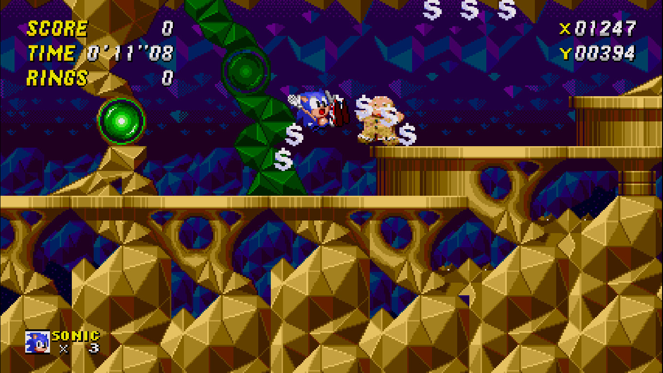 Sonic 2 but translated 100 times Work In Progress for Sonic The ...