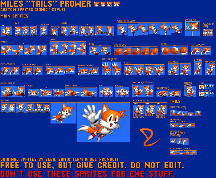 Firedwork's DeltaConduit Sprites Work In Progress for Sonic 3 A.I.R ...