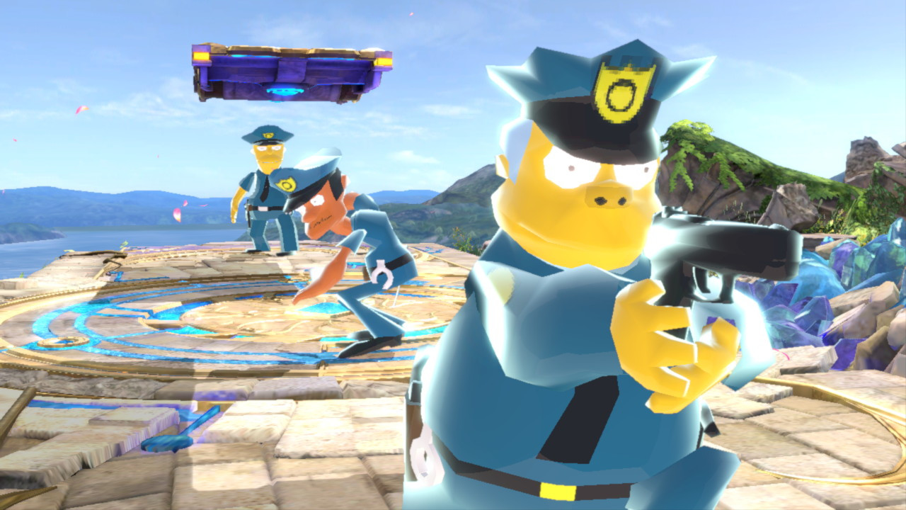 Simpsons Smash Bros. Work In Progress for Super Smash Bros. Ultimate ...
