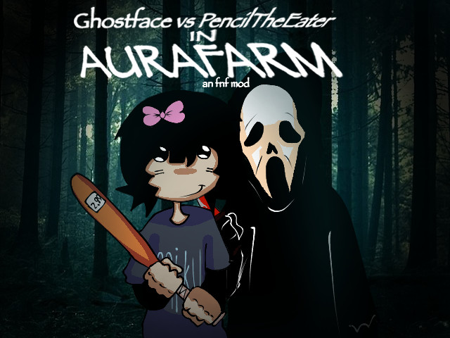 [SENSITIVE CONTENT] Ghostface vs Penciltheeater in: AURAFARM. Work In ...