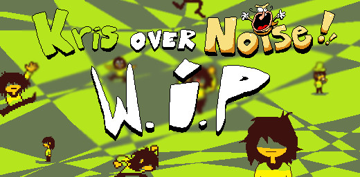 Kris Over Noise Work In Progress for Pizza Tower | PT Works In Progress