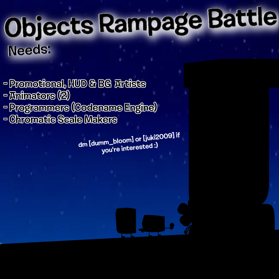 Objects Rampage Battle Work In Progress for Friday Night Funkin' | FNF ...