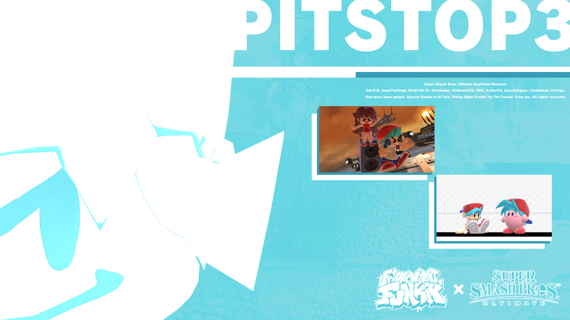 Boyfriend Moveset (FINAL PITSTOP) Work In Progress for Super Smash Bros ...