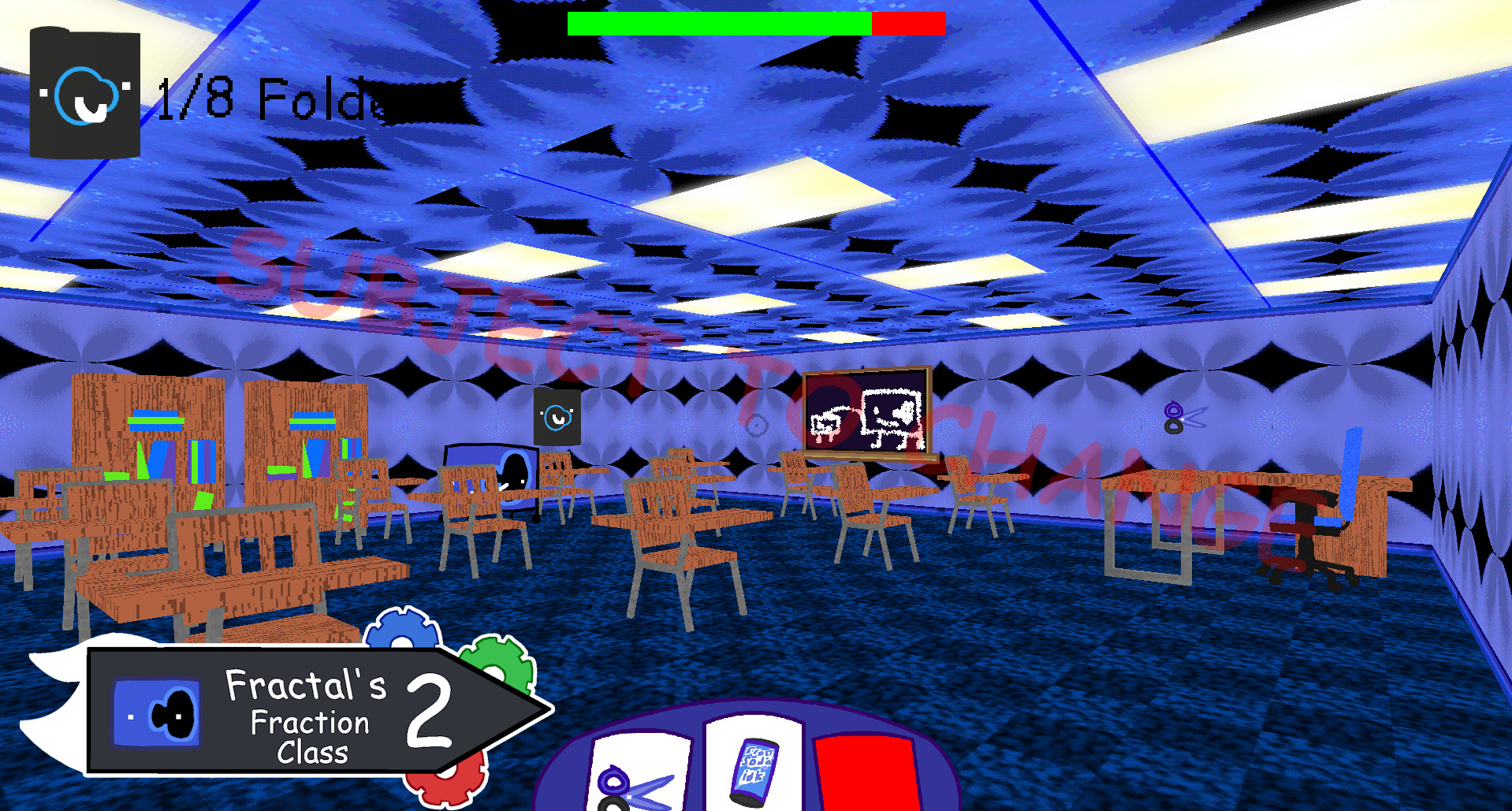 Fractal's Fraction Class 2 Work In Progress for Baldi's Basics | Baldi ...