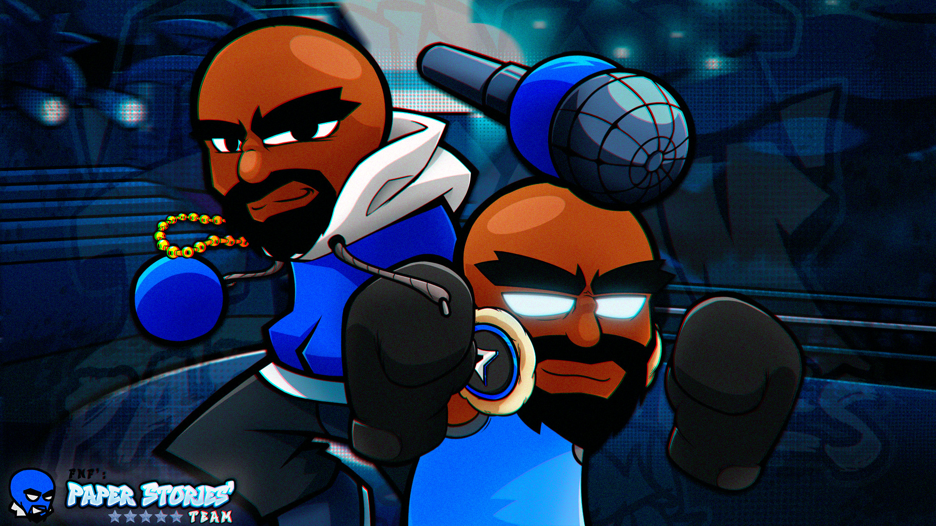 FNF': Paper Stories Work In Progress for Friday Night Funkin' | FNF ...