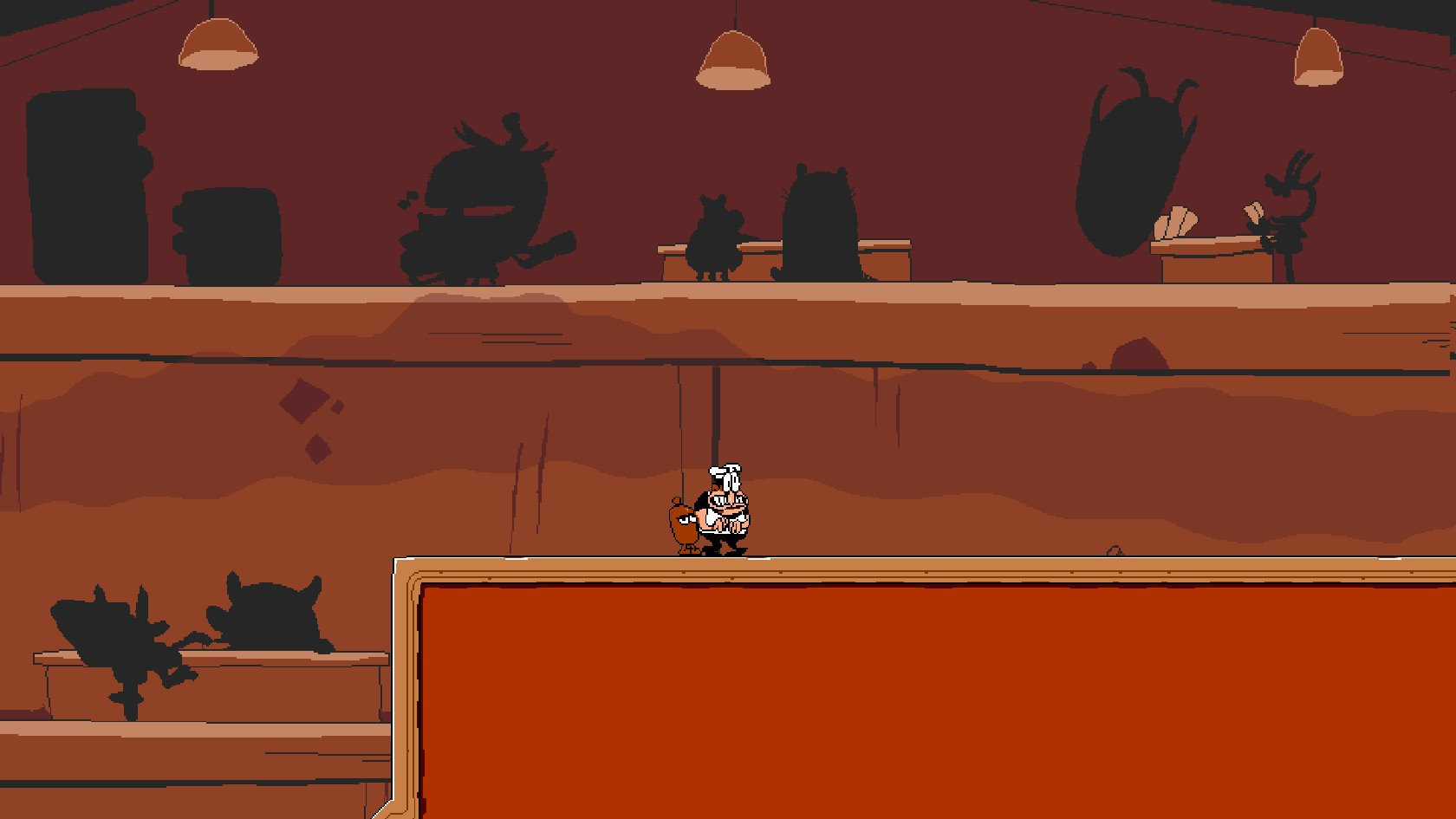 All levels as John Gutter Work In Progress for Pizza Tower | PT Works ...
