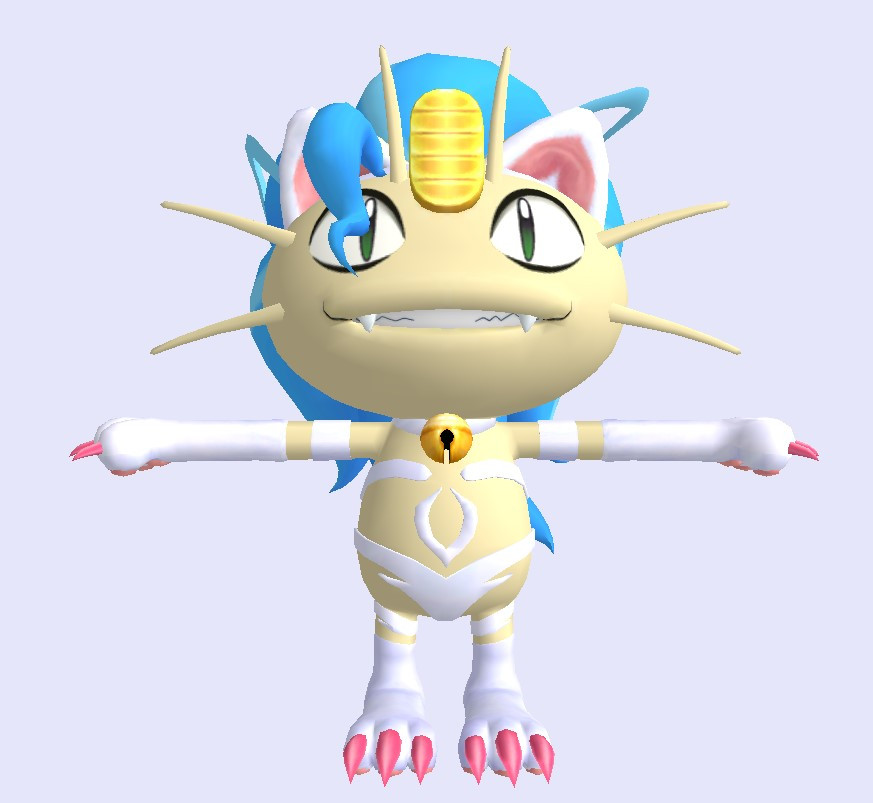 Meowth (Custom Character: Alpha 0.0 Release) Work In Progress for Super ...
