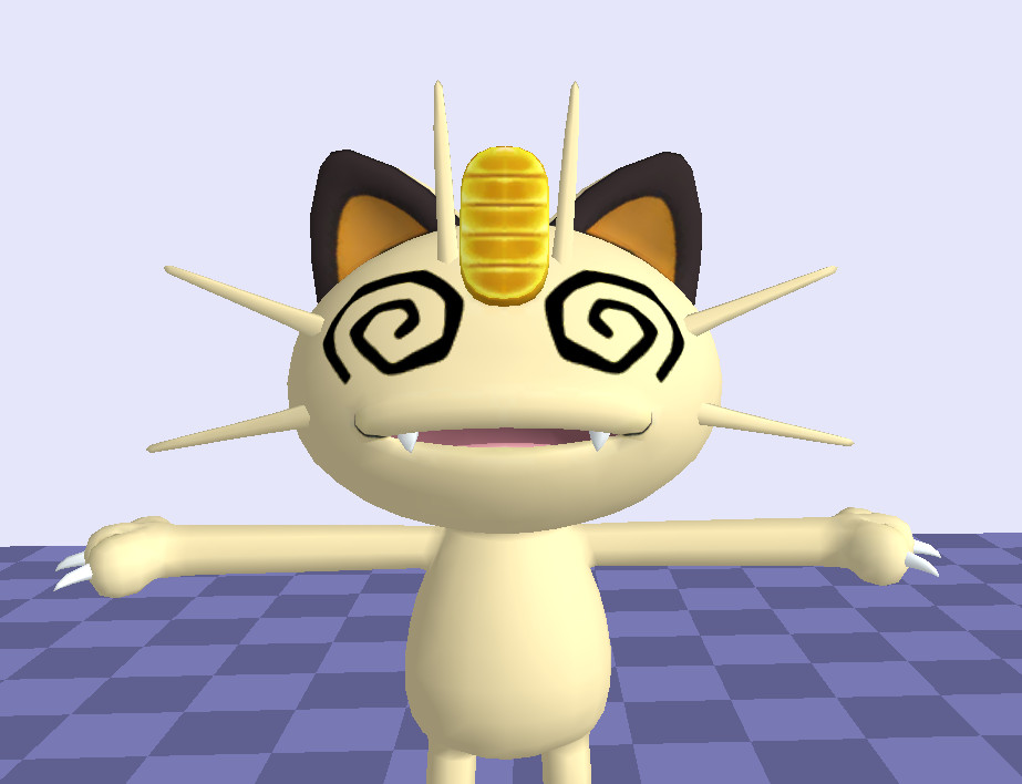 Meowth (Custom Character: Alpha 0.0 Release) Work In Progress for Super ...