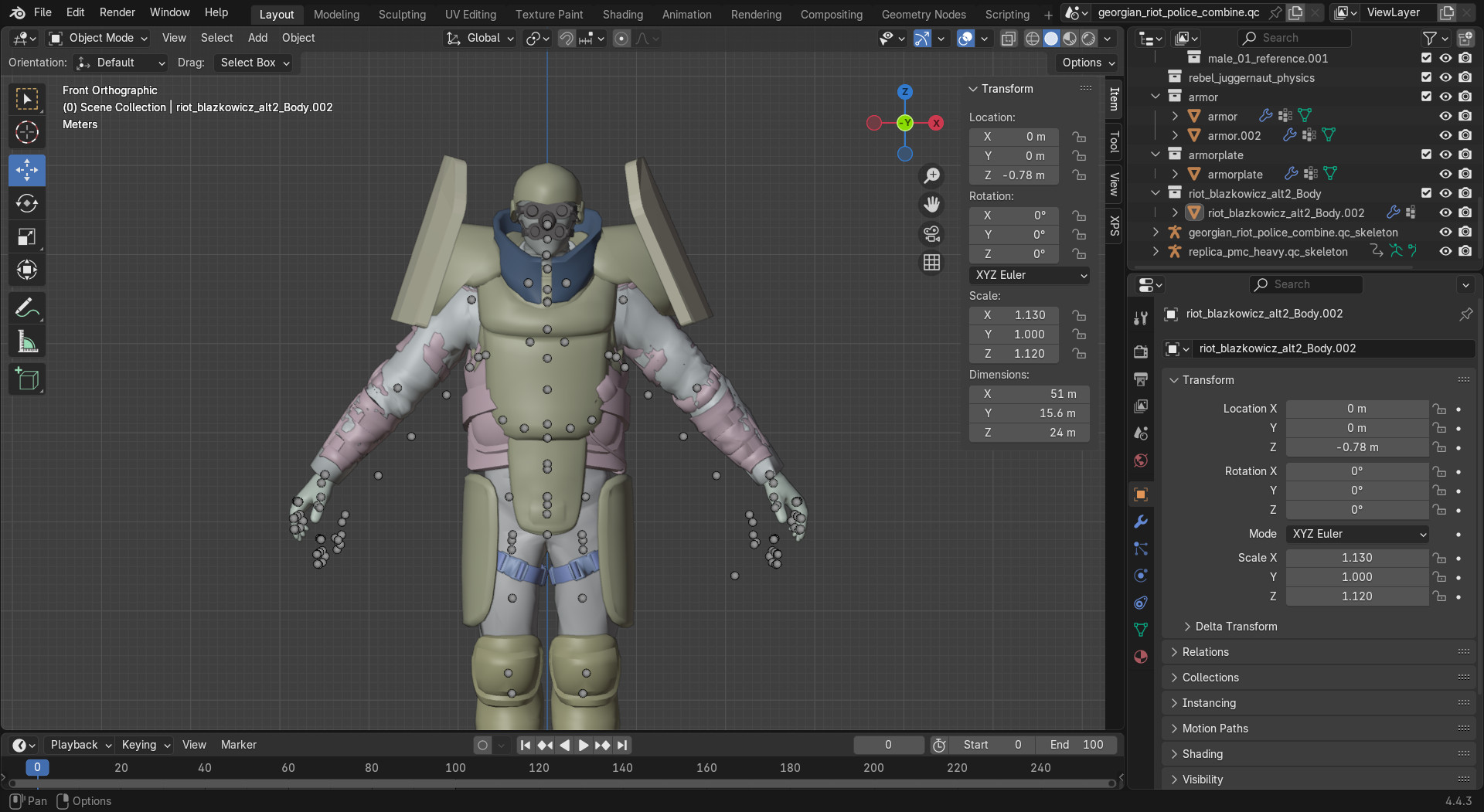 F.E.A.R. replica heavy armor model Work In Progress for Garry's Mod ...
