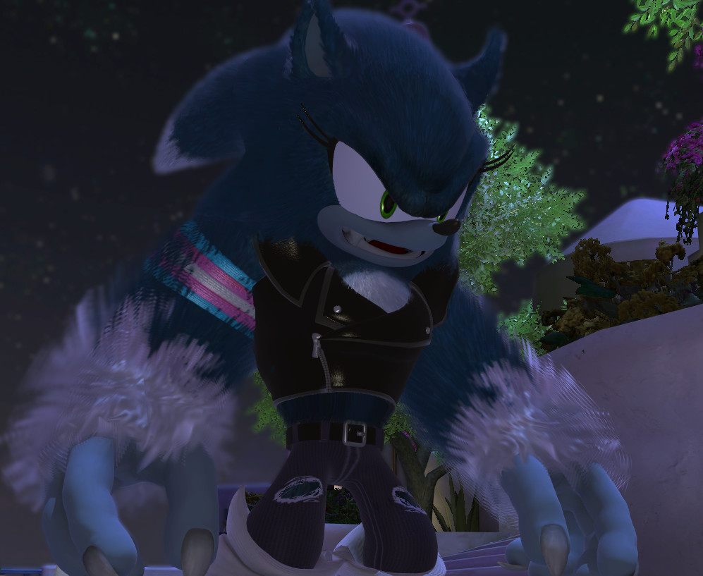 TransFem Sonic Werehog [MeteorManiac] Work In Progress for Unleashed ...