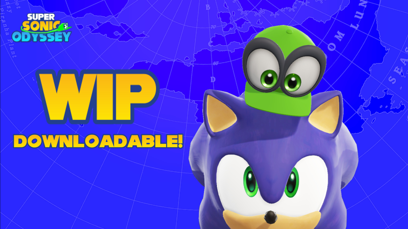 Super Sonic Odyssey Work In Progress for Super Mario Odyssey | SMO ...