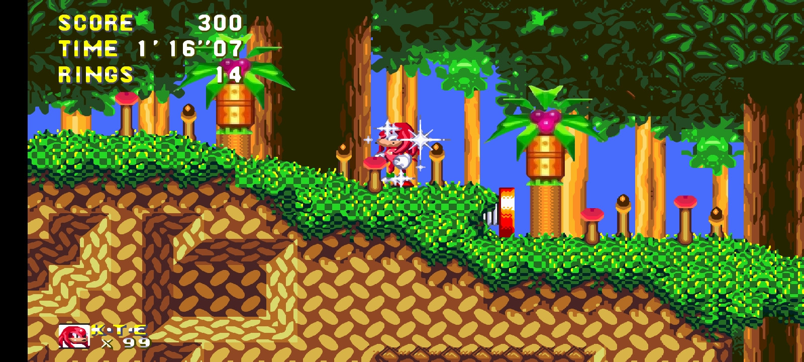 Palmtree Panic Zone in Sonic 3 A.I.R. Work In Progress for Sonic 3 A.I ...