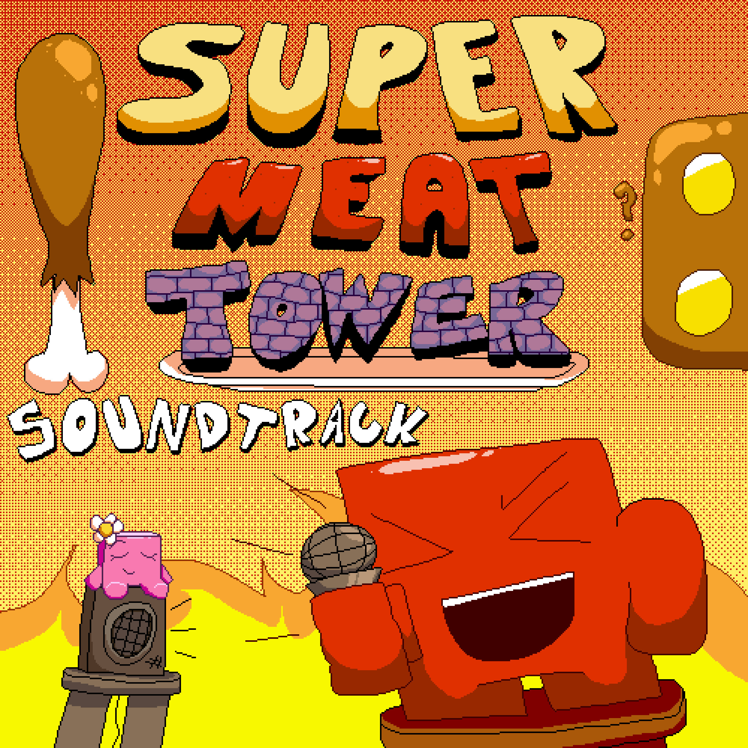 Super Meat Tower Work In Progress for Pizza Tower | PT Works In Progress