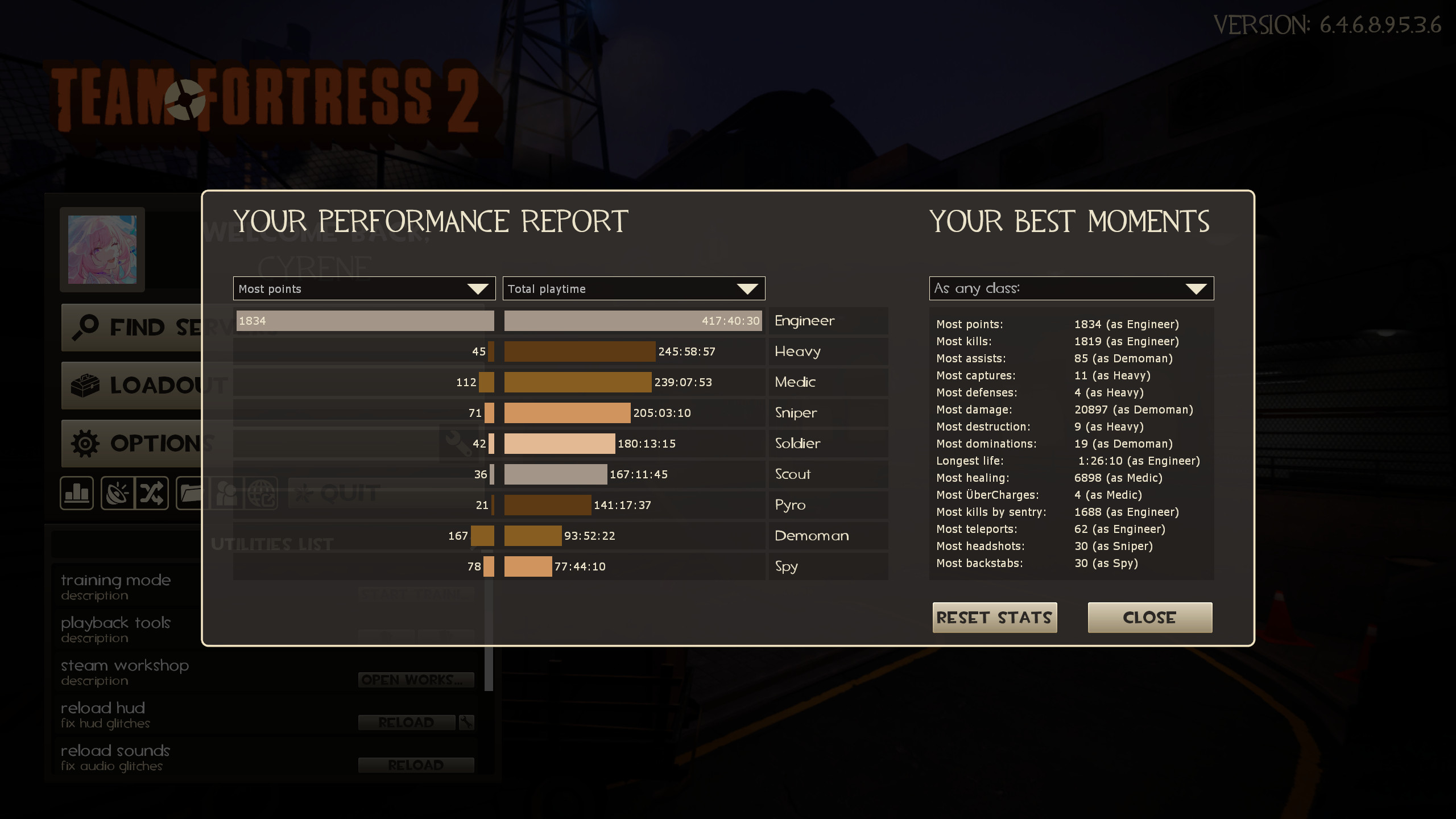 TF2 Classic Main Menu Work In Progress for Team Fortress 2 | TF2 Works ...