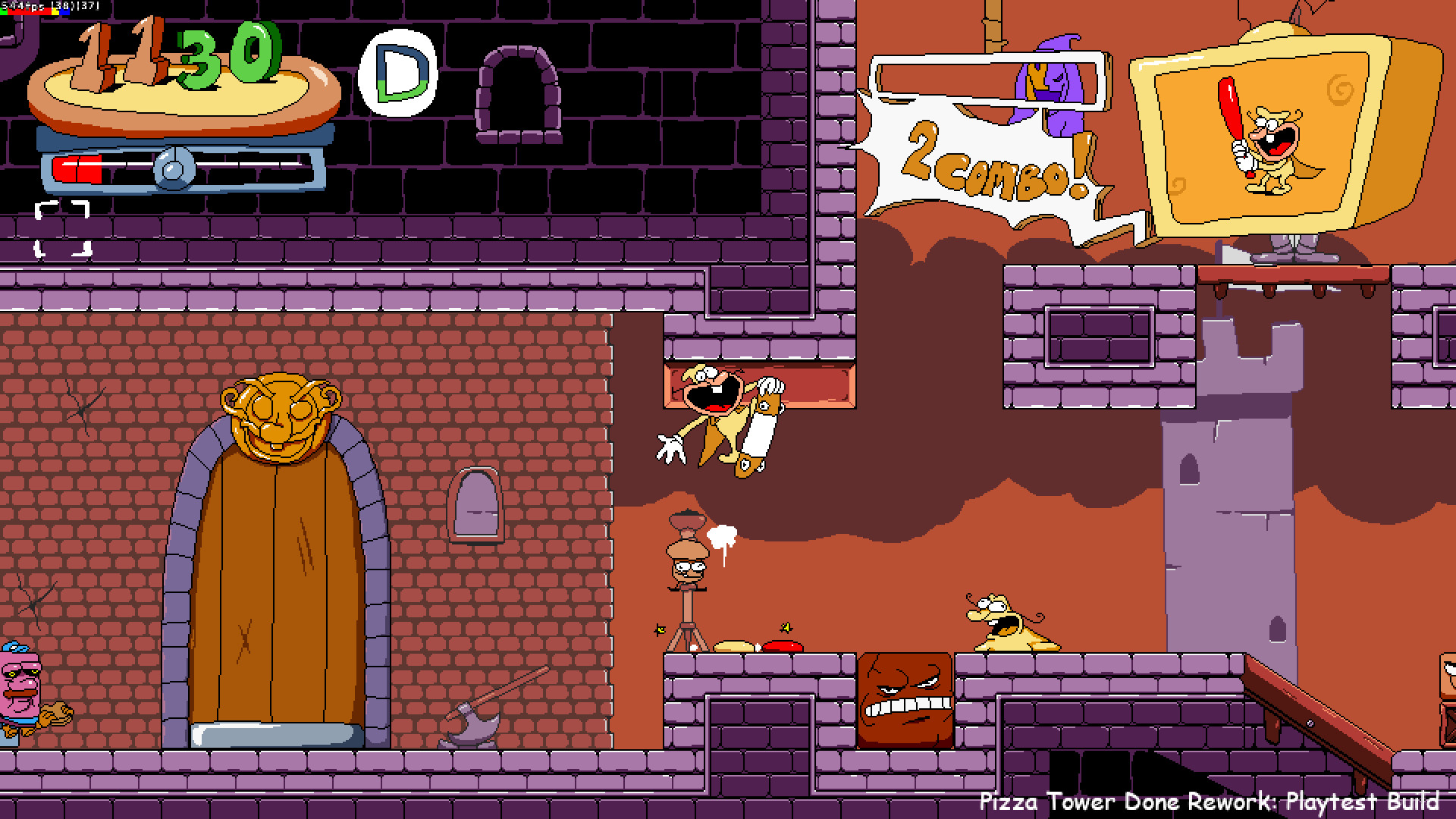 PT: Done Rework Work In Progress for Pizza Tower | PT Works In Progress