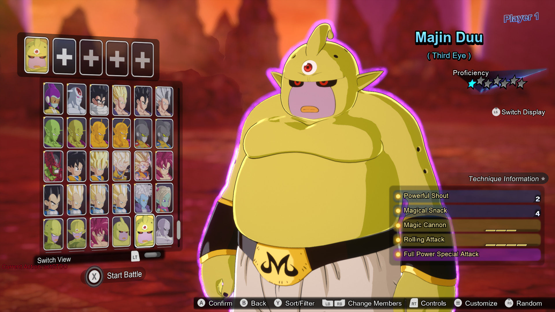 Majin Duu (Third Eye) Work In Progress for Dragon Ball: Sparking! ZERO ...