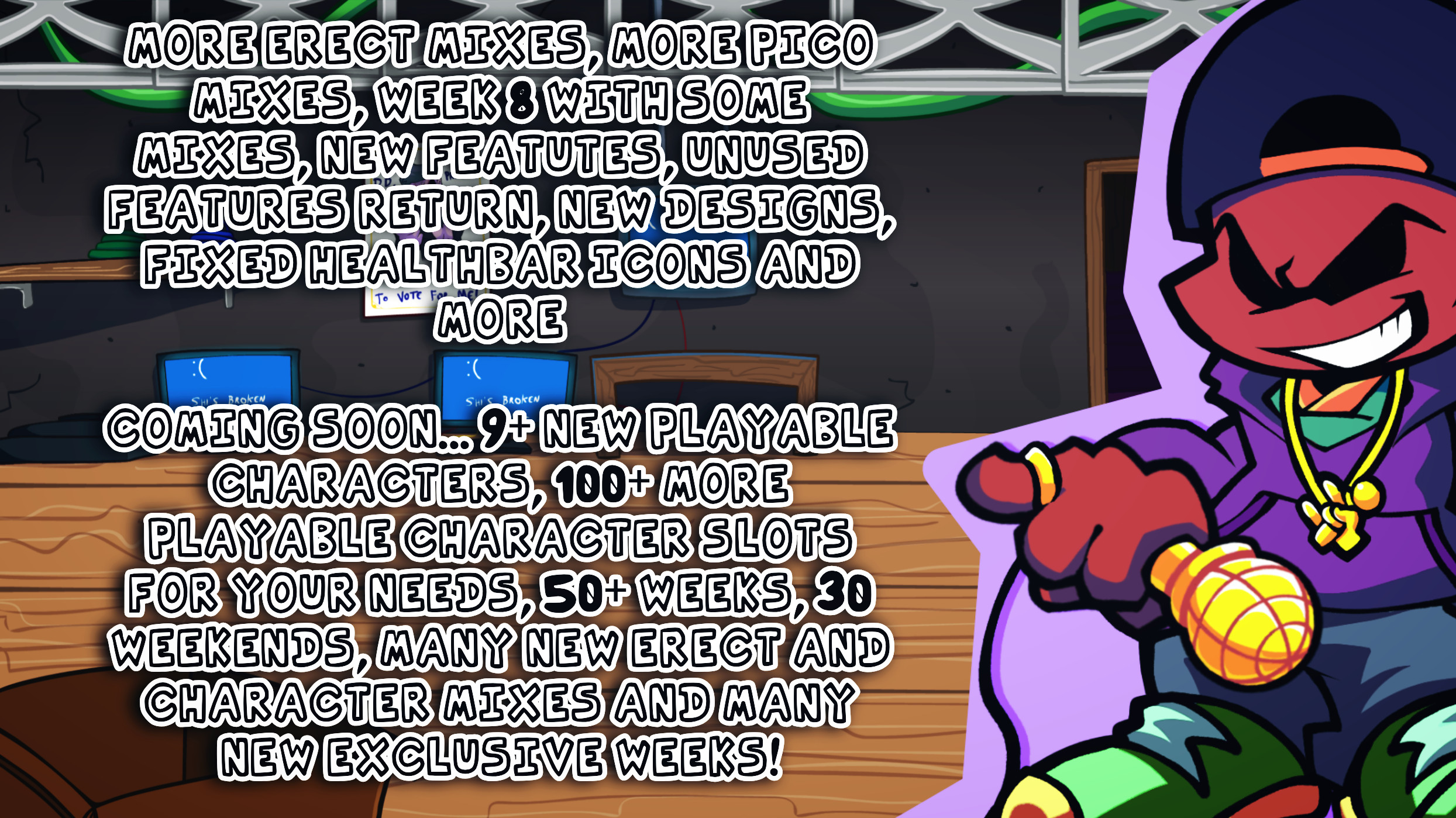 FNF: Blake Expansion Work In Progress for Friday Night Funkin' | FNF ...