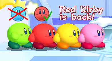 Restored Red Kirby Work In Progress for Kirby's Return to Dream Land ...