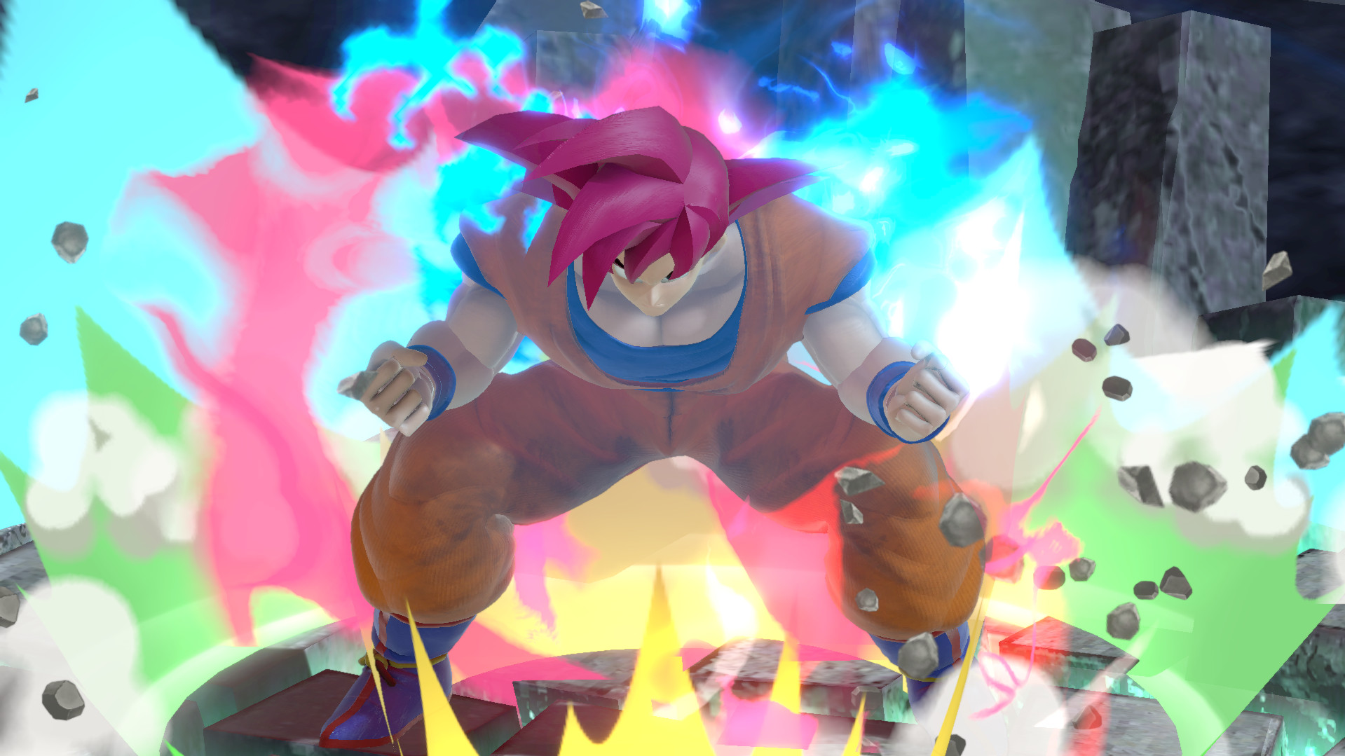 Goku moveset Work In Progress for Super Smash Bros. Ultimate | SSBU ...