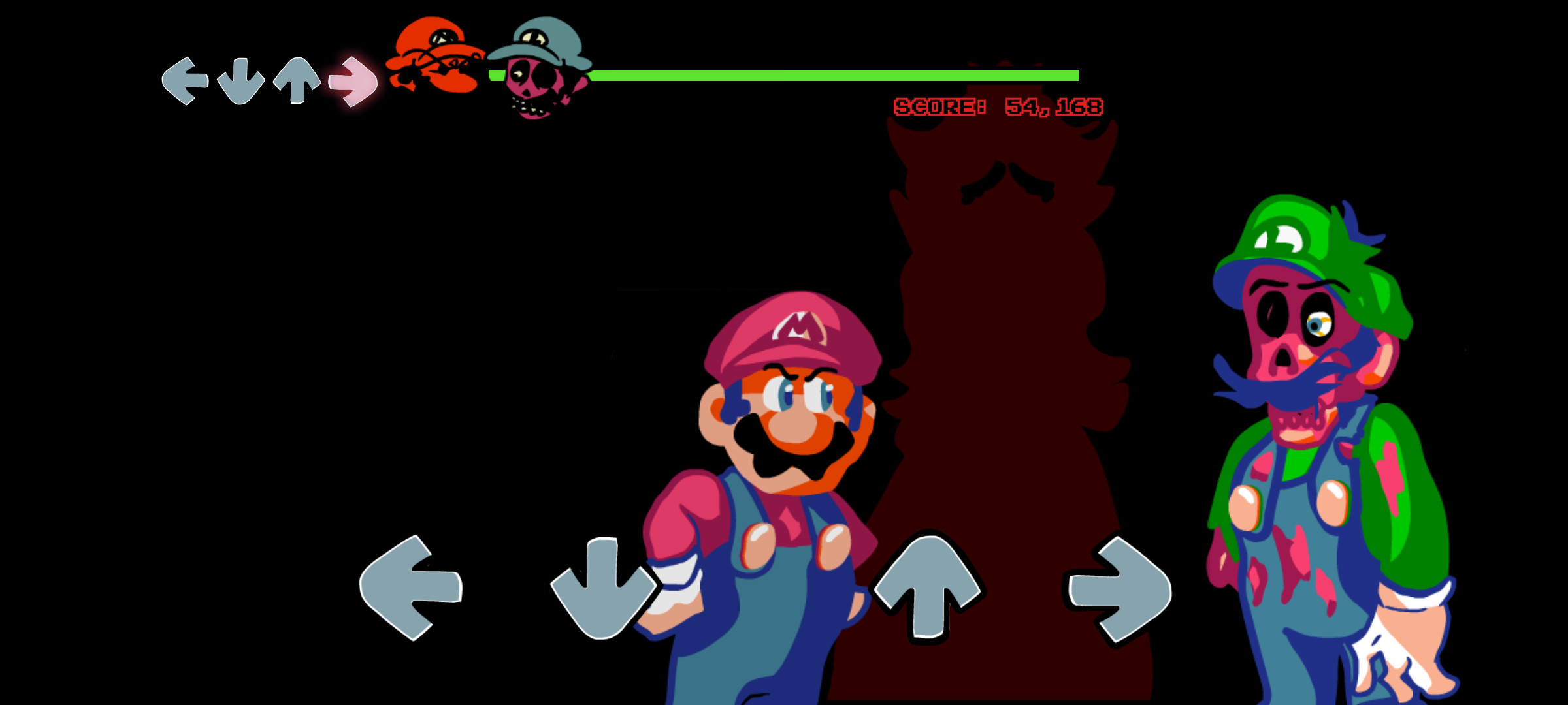 Mario's madness V2 v slice Work In Progress for Friday Night Funkin ...