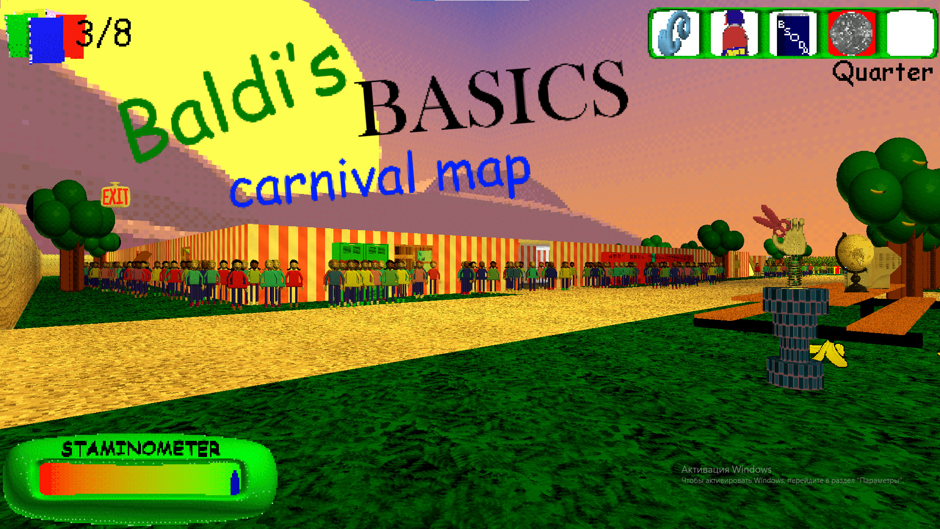 BB+ Carnival Map DONE WIP Work In Progress for Baldi's Basics | Baldi ...