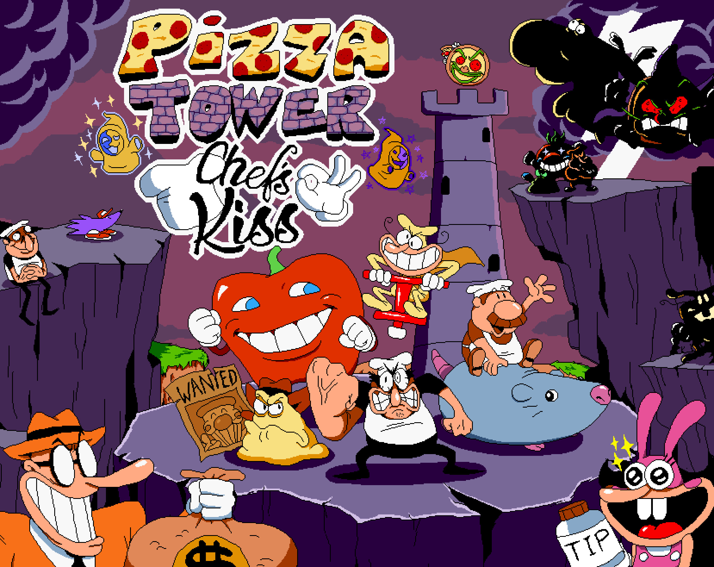 Chef's Kiss Work In Progress for Pizza Tower | PT Works In Progress