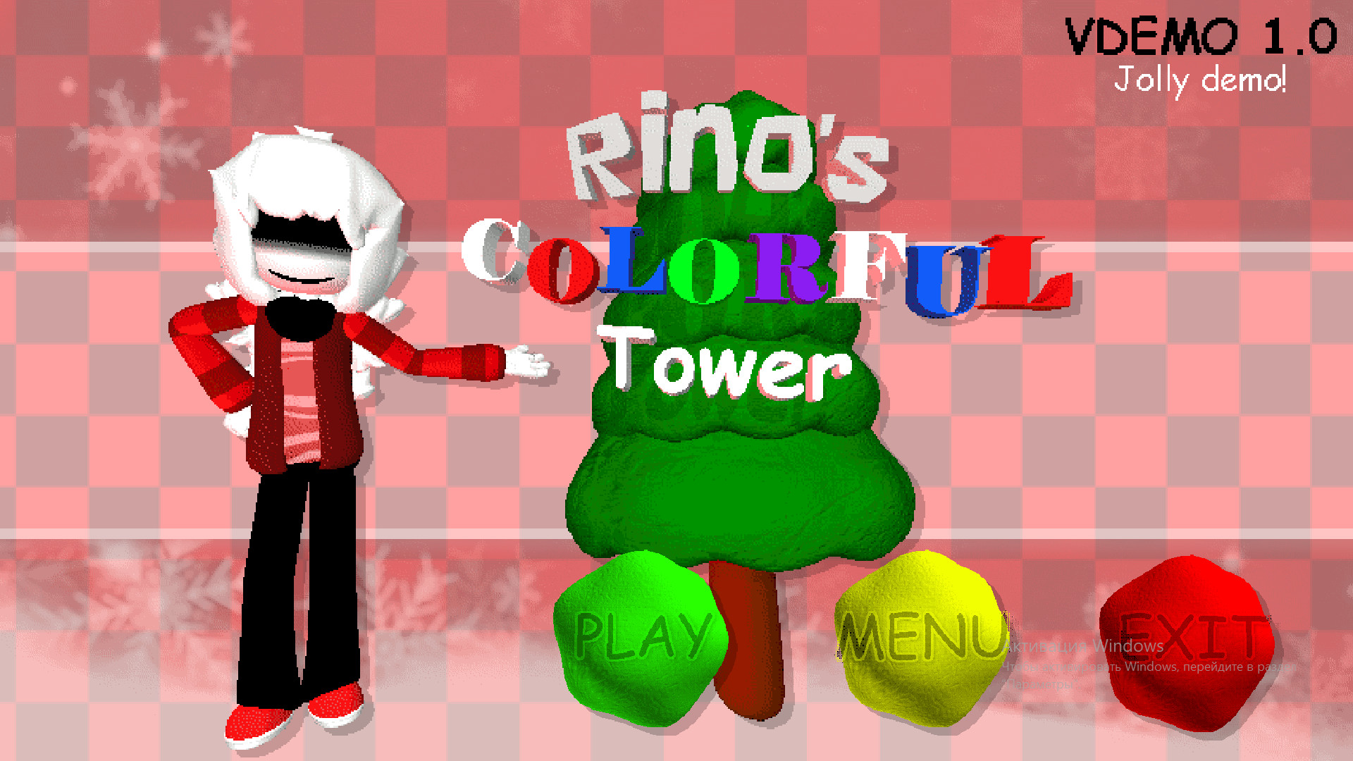 Rino's Colorful Tower [JOLLY DEMO] Work In Progress for Baldi's Basics ...