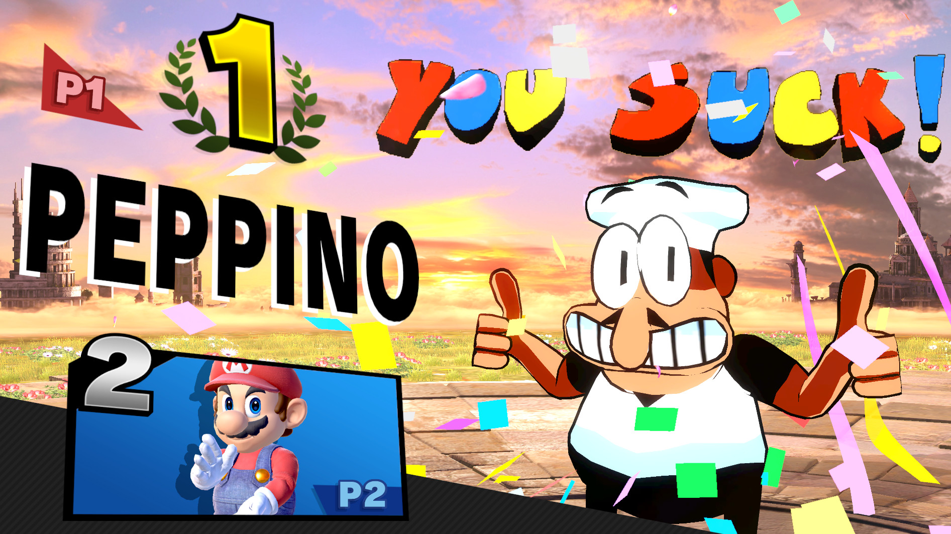 Peppino Moveset [Early Access Out!] Work In Progress for Super Smash ...