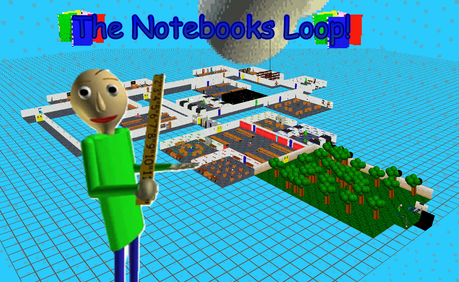 The Notebooks Loop! Work In Progress for Baldi's Basics | Baldi Works ...