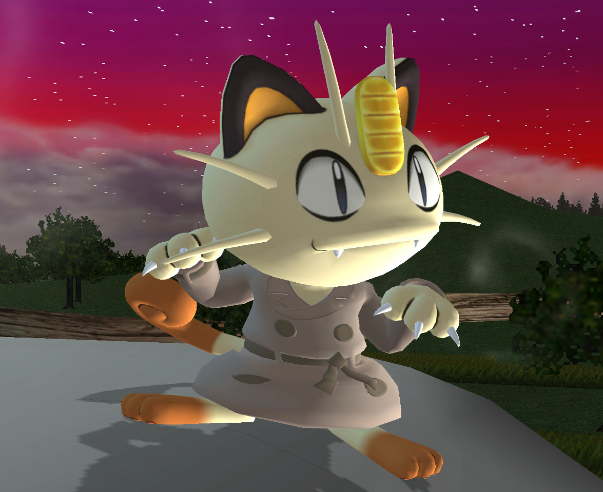 Meowth (Custom Character: Alpha 0.0 Release) Work In Progress for Super ...