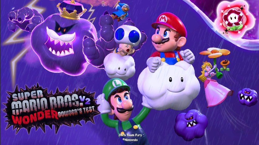 SMBW: Bowser's Test V2 Work In Progress for Super Mario Bros. Wonder ...